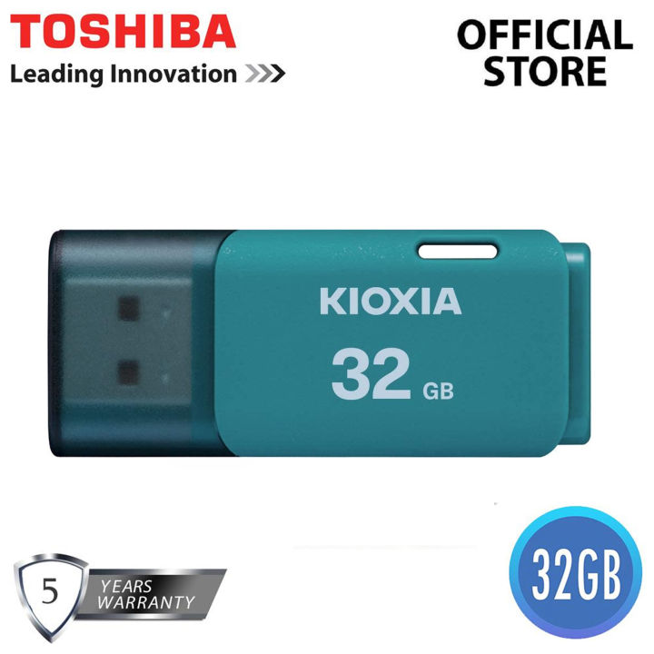 Kioxia by Toshiba 32GB Thumbdrive U202 USB 2.0 Flashdrive (Blue) | Lazada PH