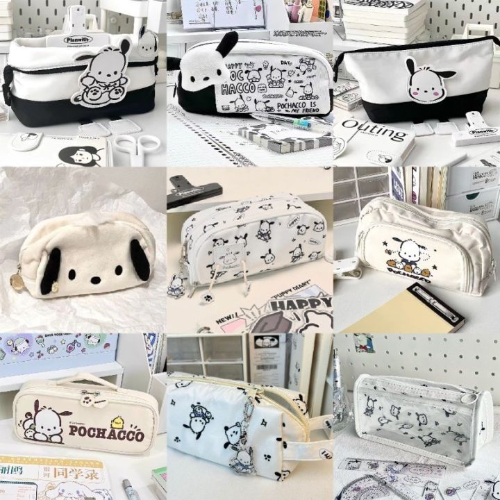 Pochacco pensil kes beg simpan barang kartun comel pelbagai lapisan ...