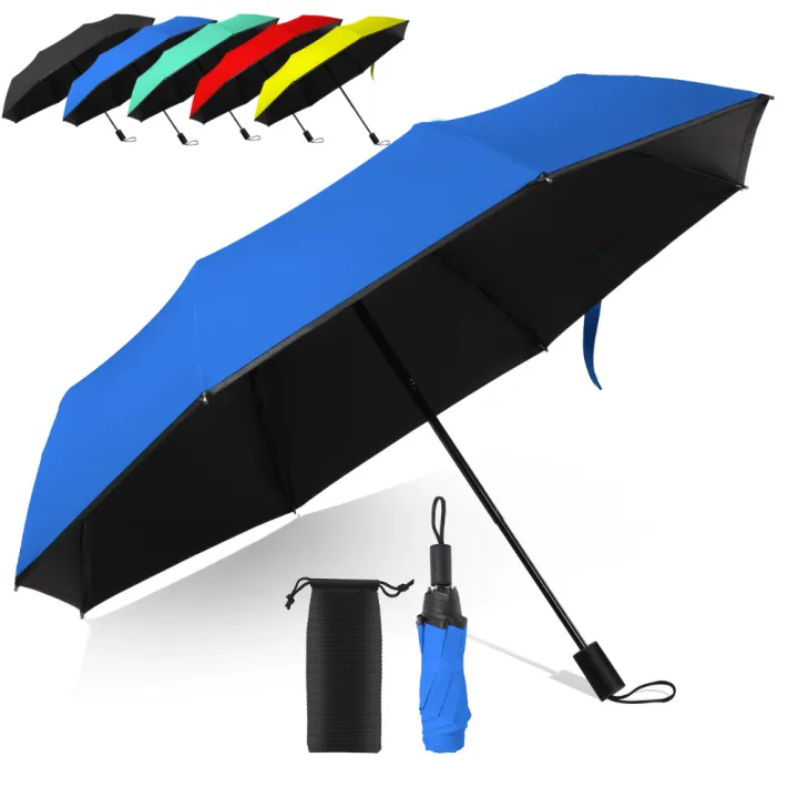 HAILSTORM Manual Fold Umbrella. Travel Umbrella for Rain - Foldable, UV ...