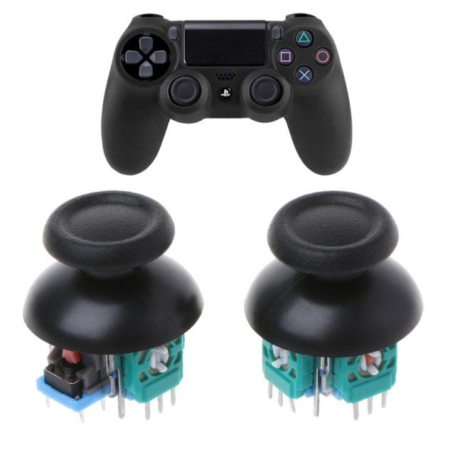 2 Pcs Joystick Axis Analog Sensor Module Thumbstick For PS4 | Lazada PH
