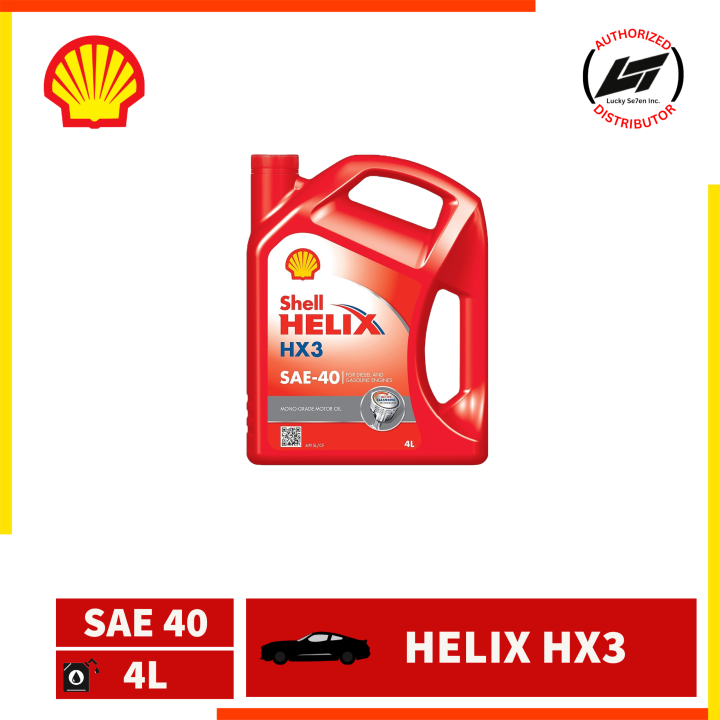 Shell Helix HX3 40 4L | Lazada PH