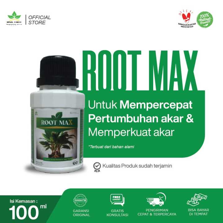 Pupuk Untuk memacu pertumbuhan akar pada stek tanaman - Root Max ...