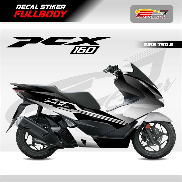 STIKER MOTOR ALL PCX FULL BODY 160 VARIASI-STIKER PCX VARIASI DESAIN ...