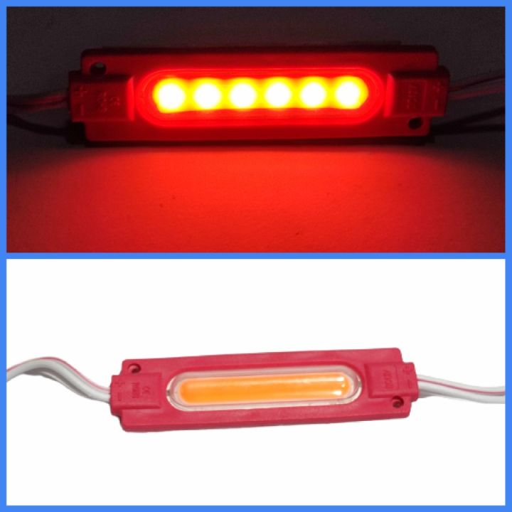 Lampu led kolong universal Lampu led tambahan motor Merah | Lazada ...