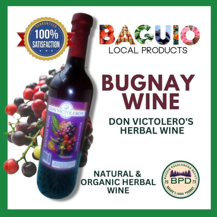 DON VICTOLEROS HERBAL WINE BUGNAY WINE BAGUIOS BEST 750ML Bugnay Wine From Baguios Bugnay Wine For Health Lazada Lazada PH