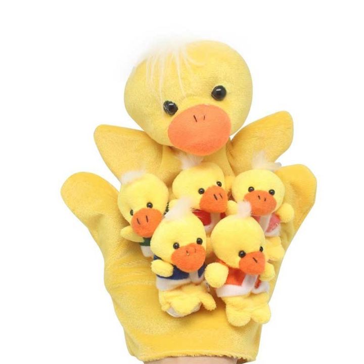 Finger Puppets Baby Mini Five Little Ducks Animals Educational Hand ...