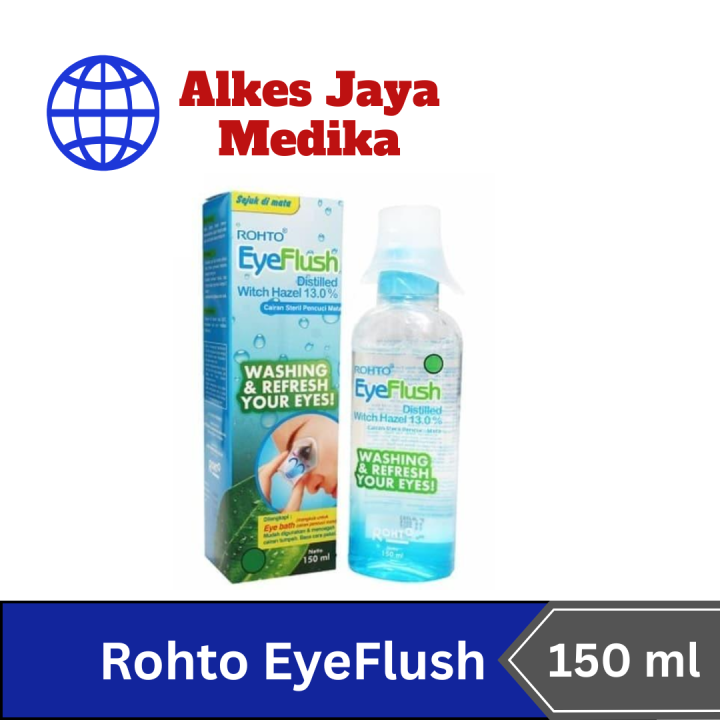 ROHTO EYEFLUSH 150 ml - Larutan Pencuci Mata | Lazada Indonesia