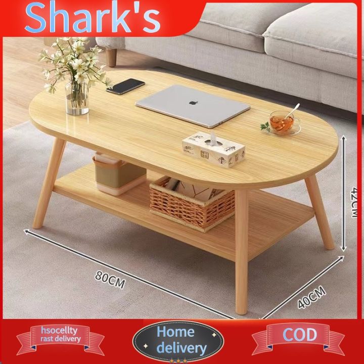 Sofa Table 2 layers Coffee Table Tea Desk Center Table Sofa Living Room ...