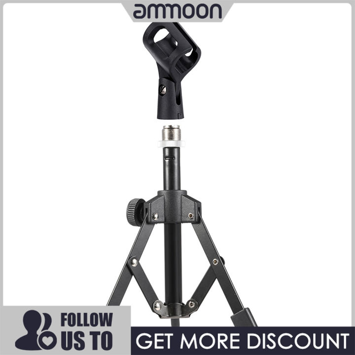 [ammoon]【Ready】MS-12 Mini Foldable Adjustable Desktop Tripod Microphone ...