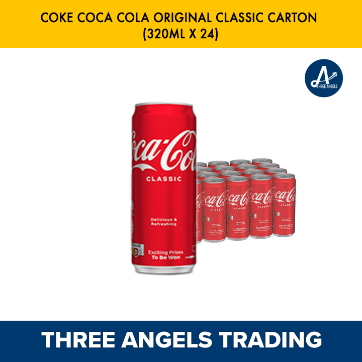Coke Coca Cola Original Classic Carton (320ml x 24) | Lazada Singapore