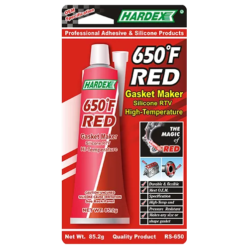 HARDEX RS650 85.2g 650°F RED RTV SILICONE GASKET MAKER GUM RS 650 | Lazada
