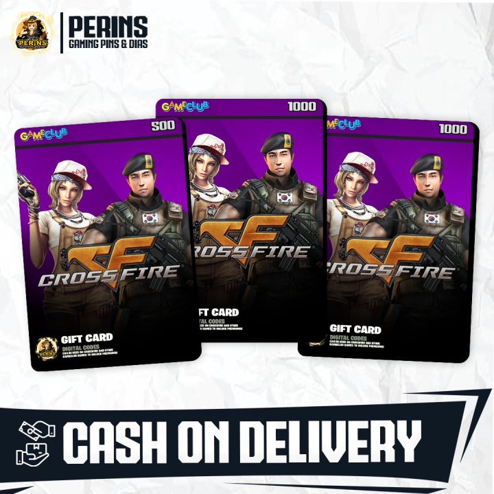 CrossFire Ecoins - Redeemable Physical Gift Cards | Lazada PH