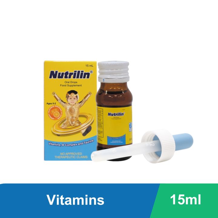 NUTRILIN - Baby Drops - Multivitamin Supplement 15mL | Lazada PH