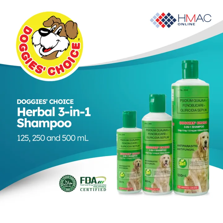 Doggies' Choice 3 in 1 Herbal Medicated Shampoo | Lazada PH