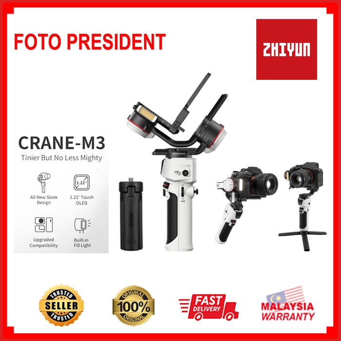 Zhiyun CRANE M3 3-Axis Handheld Gimbal Stabilizer for DSLR & Mirrorless ...