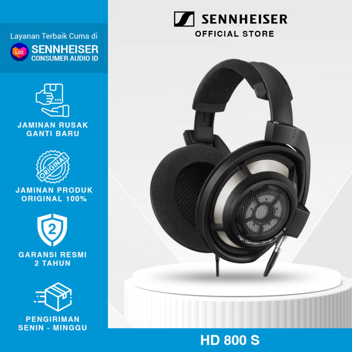 SENNHEISER HD 800 S DYN.ST Headphone Black XLR4 | Lazada Indonesia