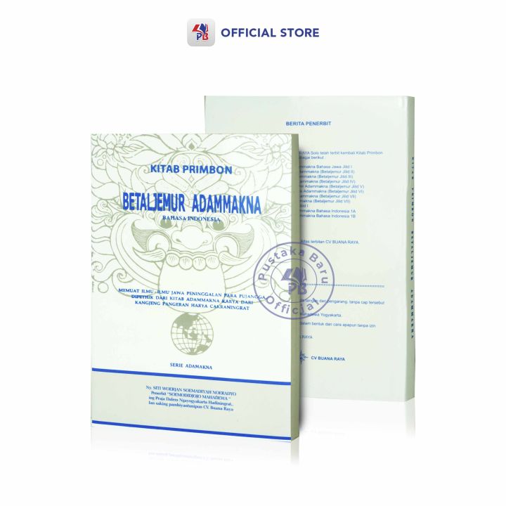 Buku Primbon Jawa Lengkap : Kitab Primbon Betaljemur Adammakna Bahasa ...