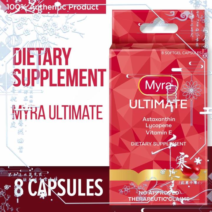Myra Ultimate with Astaxanthin 8s Box | Lazada PH