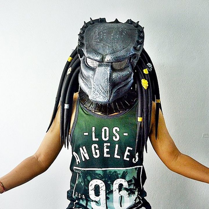 Alien Vs. Predator Cosplay Predator Full Actical Ghost CS ฮาโลวีน ...