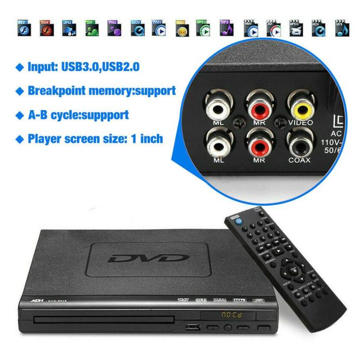 Newfamei Pemain Dvd Adh Cd Vcd Cakera Upscaling Usb Jauh 1 | Lazada ...
