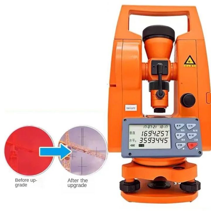 Single/double Laser Electronic Theodolite High-Precision Construction Engineering Measurement ...