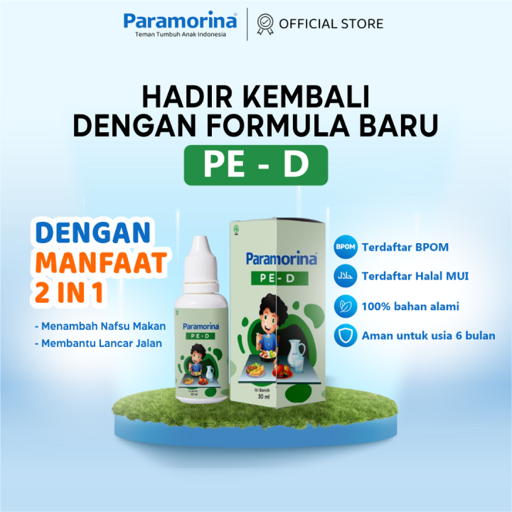 Paramorina Drop/ Tetes Pickyeater 30 ML - FORMULA BARU - Penambah Nafsu ...