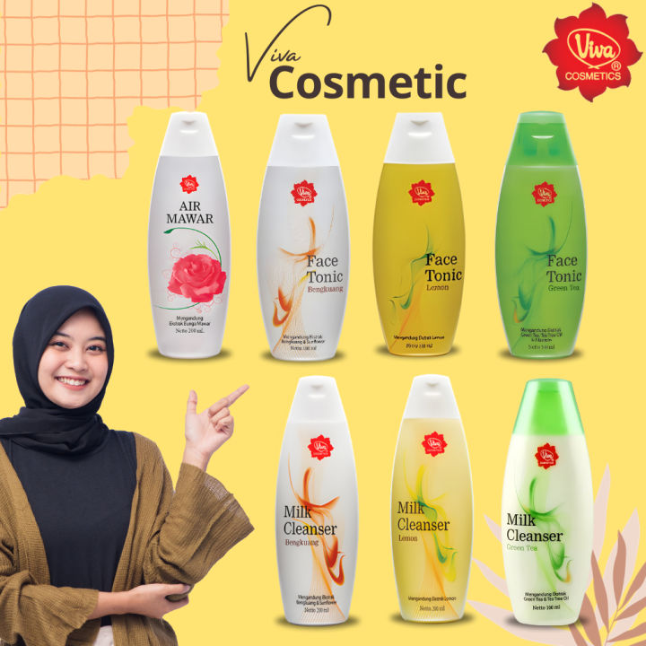 VIVA LEMON TONIC | PEMBERSIH MAKE UP | FACE TONER | PANJI APANDI SHOP ...