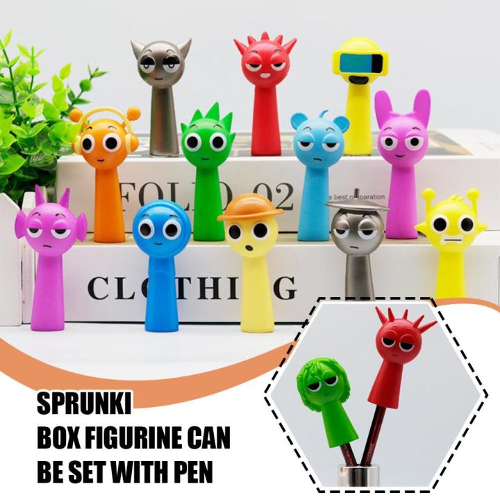 Hot 1/8/set Sprunki Figures Mode Toys Sprunki Cartoon Game Figures ...