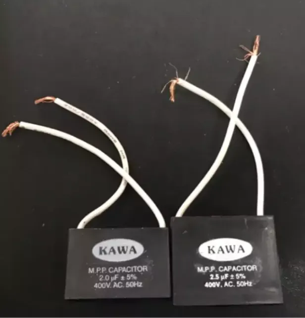 KAWA 1.5uF-5.0uF 400V AC M.P.P. Ceiling Fan Capacitor Motor fan ...