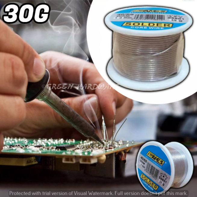 1 Roll Soldering Lead 40/60 Diameter 1.0MM 30g Welding Solder Wire High ...