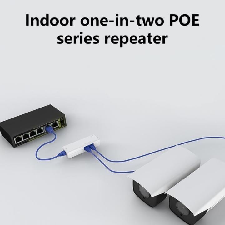 Waterproof RJ45 Coupler Splitters Easy Installation POE Repeaters POE ...