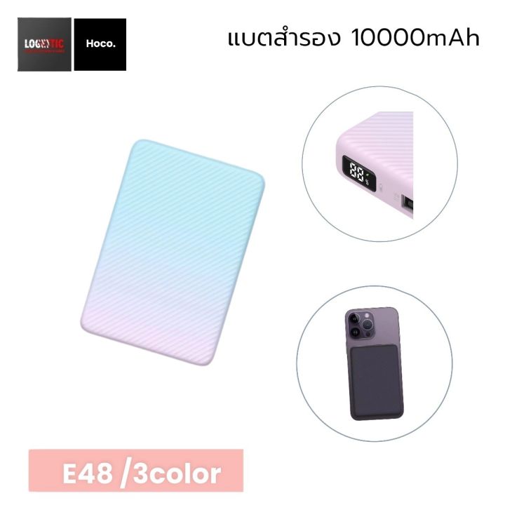 Eloop E48 แบตสำรองชาร์จเร็ว 10000mAh Power Bank Fastcharger PD 20W ...