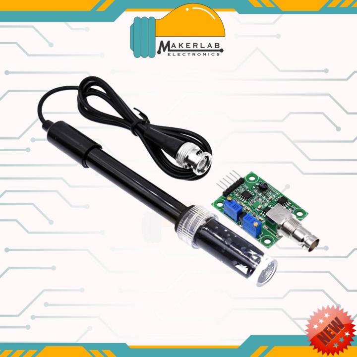 PH-4502C Liquid PH Sensor with E201-BNC Electrode for Arduino | Lazada PH