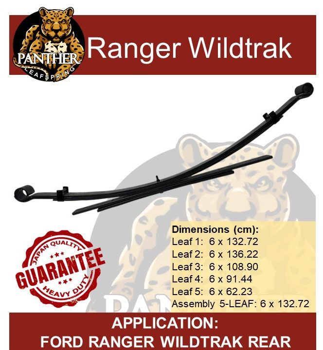 Molye / Leaf Spring for Ford Ranger Wildtrak Rear (MATIBAY) | Lazada PH