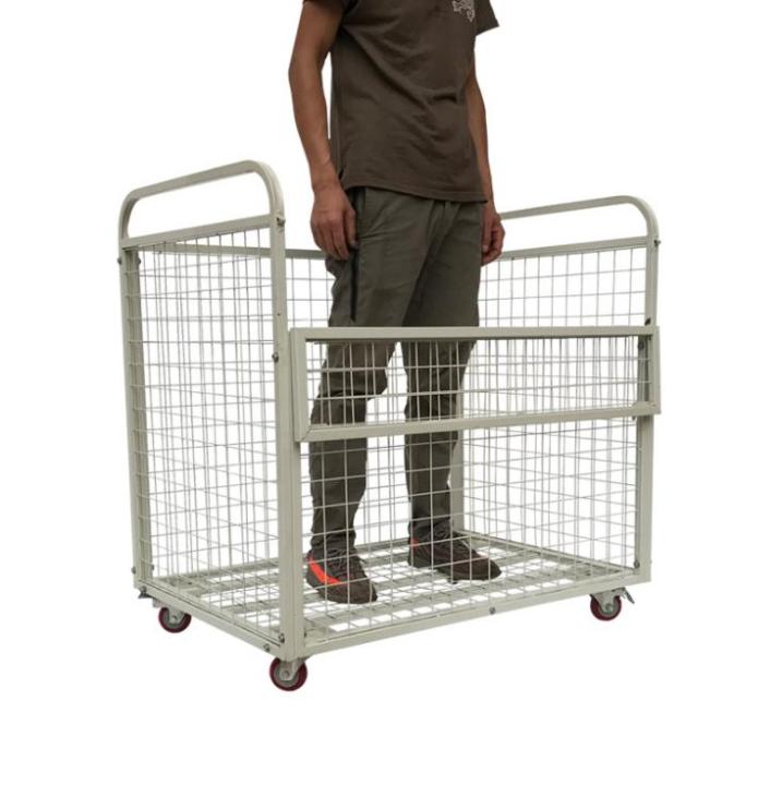 Metal Storage Cage/Warehouse/Logistics Express Sorting Metal Basket ...