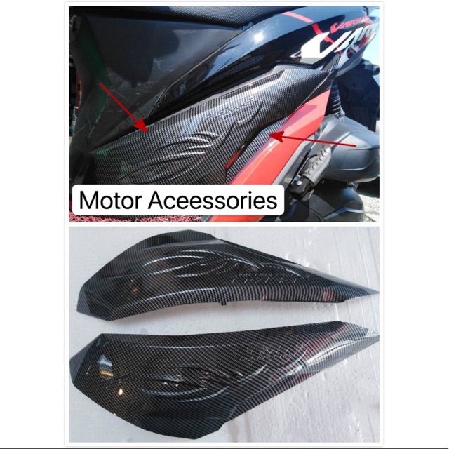 HONDA Vario 150 Vario 125 BODY KIT CASE Cover Carbon | Lazada