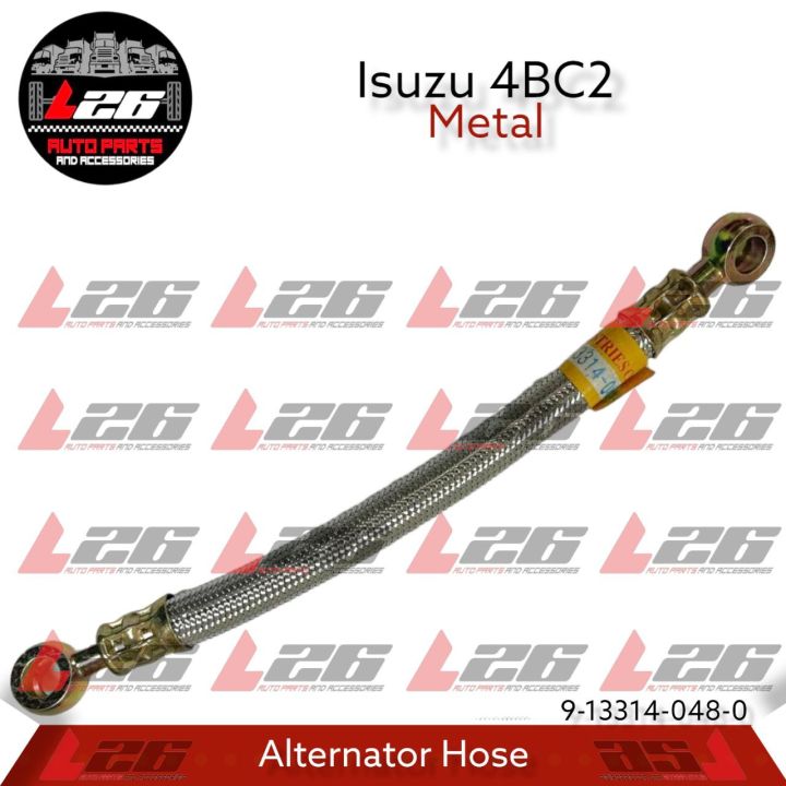 Isuzu 4BC2 Alternator Hose 9-13314-048-0 9INCHES | Lazada PH