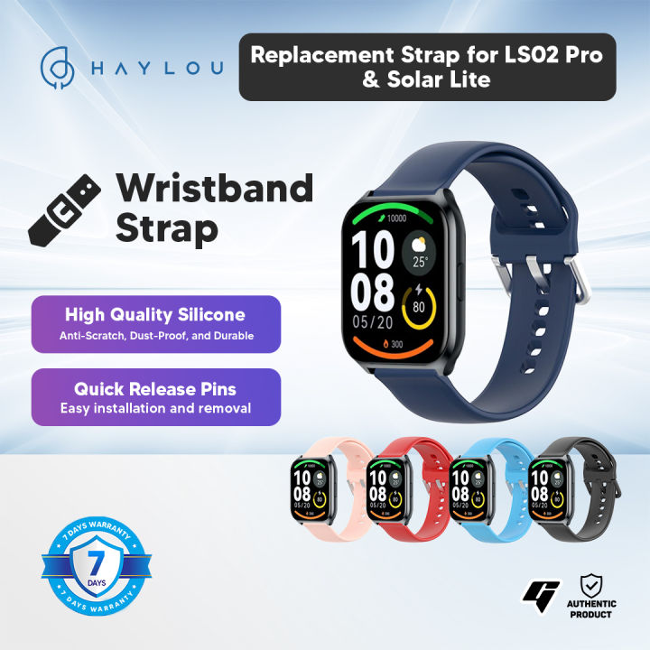Haylou Replacement Strap for LS02 Pro & Solar Lite Smartwatch | Lazada PH