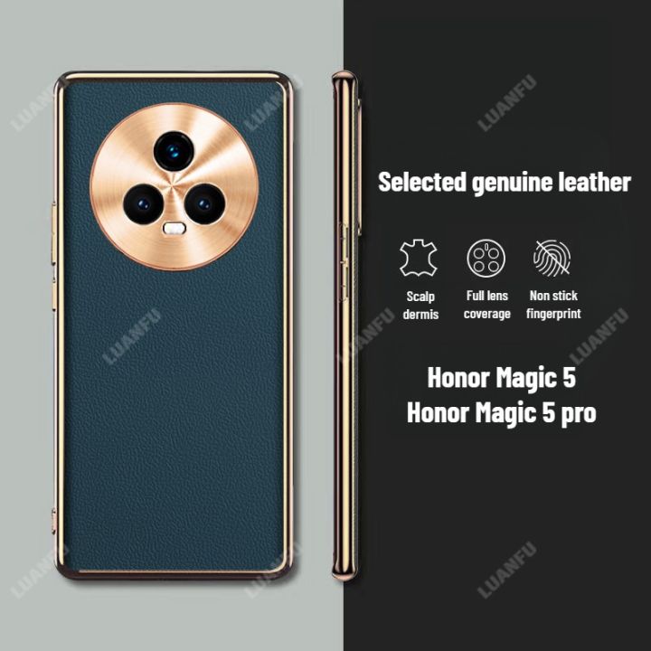 เคสสำหรับ Honor Magic 5 Pro/ Magic 4 Pro/ Magic 4 / Magic 5เคสแหวนอลูมิเนียมปกป้องเลนส์แบบ ...