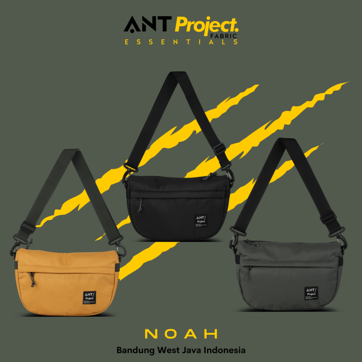 ANT PROJECT - Sling Bag Pria NOAH 4 Warna - Tas Selempang Pria | Lazada ...