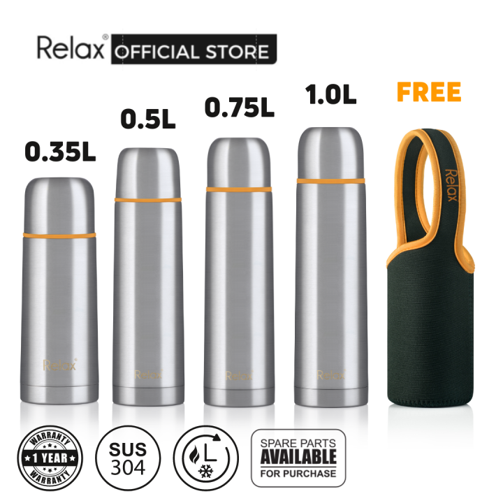 RELAX 350ML 500ML 750ML 1000ML 18.8 STAINLESS STEEL CLASSIC & SIGNATURE ...