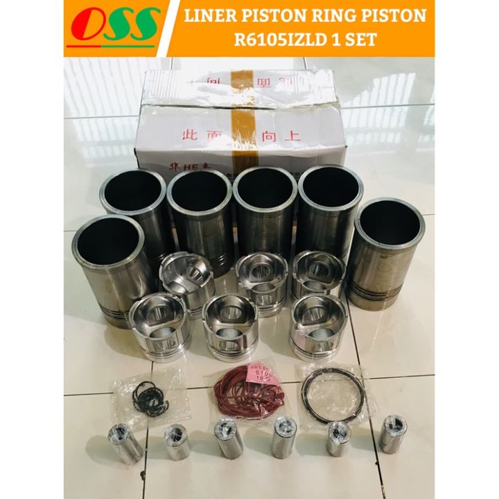 LINER PISTON RING PISTON STD R6105 R6105IZLD R6105ZLD WEIFANG KOFO ...
