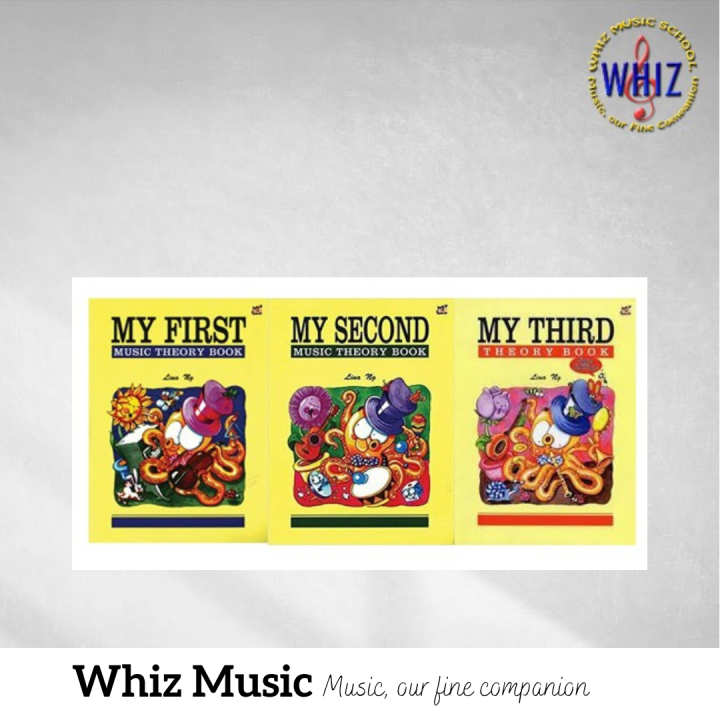 My First/Second/Third Theory Book by Lina Ng | Lazada