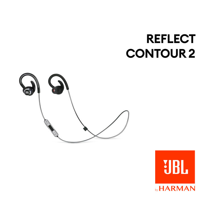 JBL Reflect Contour 2 Wireless Sport In-Ear Headphones with Three ...
