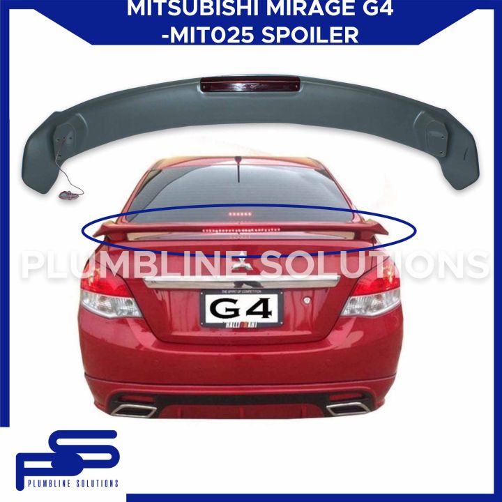 UNPAINTED SPOILERS Mitsubishi Mirage G4 Sedan / Hatchback ALL YEARS ...