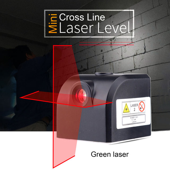 Rechargeable Laser Level Cross Line Self-Leveling Vertical/Horizontal ...