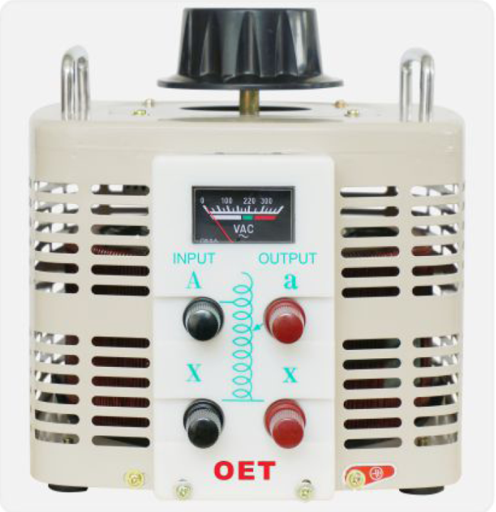 OET TDGC2 0.5kVA Contact Voltage Regulator - (240V input) Contact ...