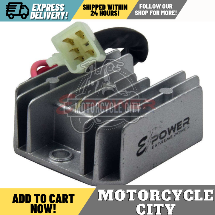 E-POWER GY6 5 Wires Rectifier / Regulator | Lazada PH
