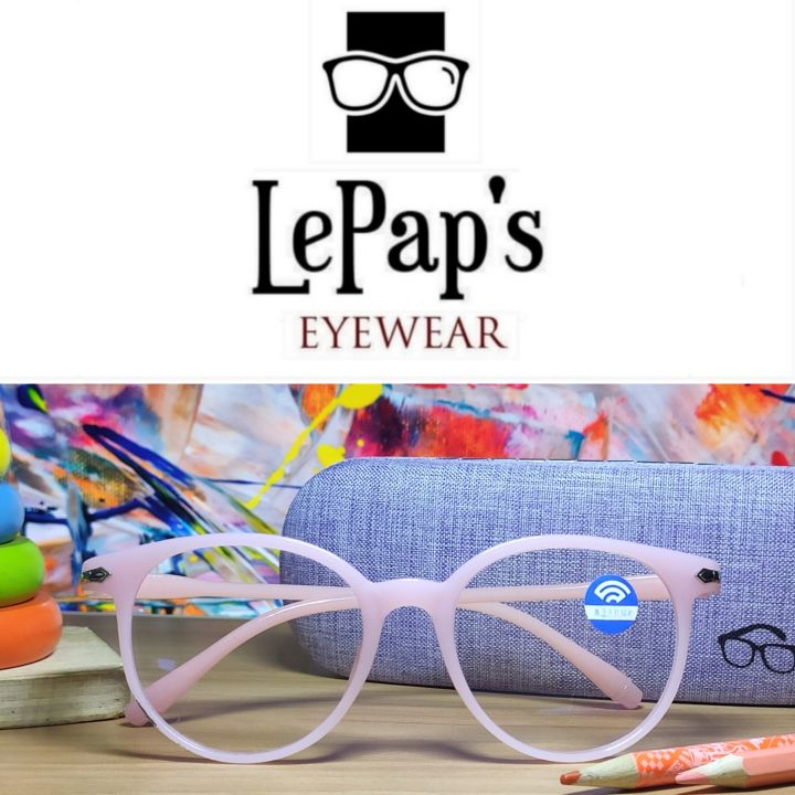 ANTI-RADIATION EYEGLASSES FOR TEENS AND ADULTS/PASTEL PINK | Lazada PH