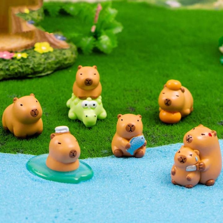HAOXI Animals Capibara Capybara Figure Toys Simulation Figure ... HAOXI Animals Capibara Capybara Figure Toys Simulation Figure ...